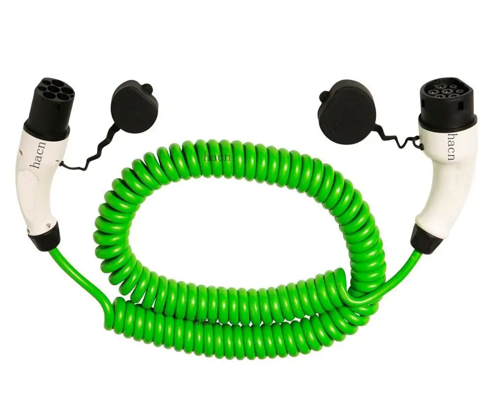 Iec 62196-2 Ac Type 2 Mode 3/ Mode 3 Type 2 To Type 1 Coiled Ev ...