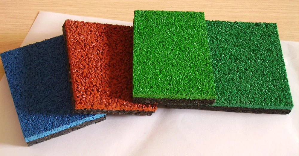 Easy Installation New Rubber Mat Epdm Rubber Granules/recycle Rubber ...