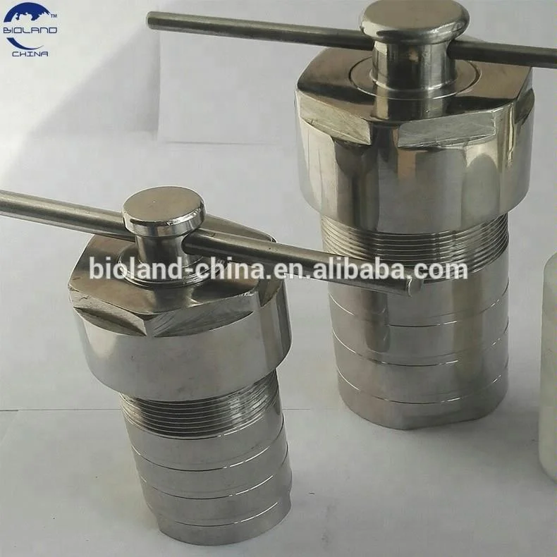 Lab Hydrothermal Synthesis Autoclave Reactor Ptfe Lined Vessel 100ml ...