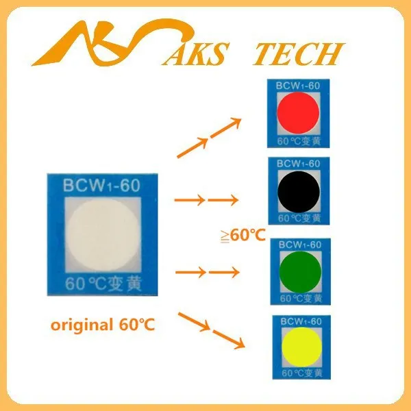 Temperature Indicator Shipping Irreversible Thermo Sticker Label - Buy ...