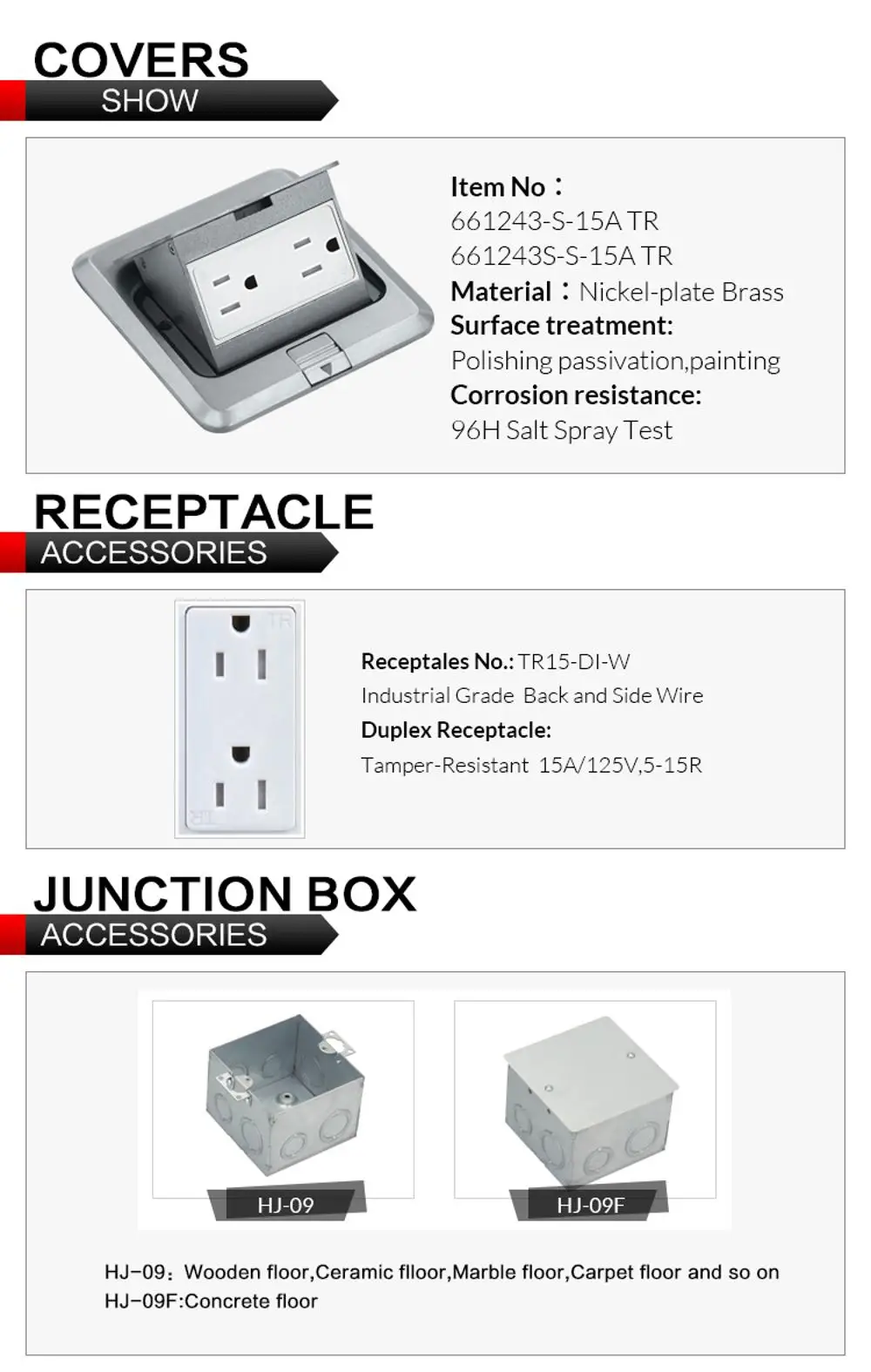 Pop-Up Type Electrical Floor Socket Raised Floor Socket Floor Mounted ...