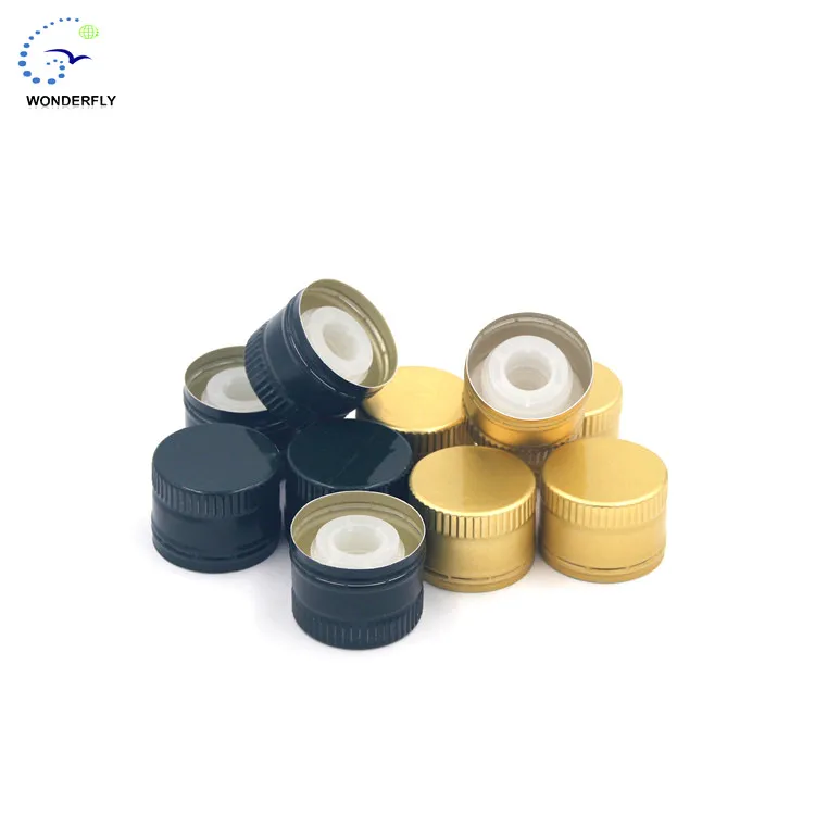 Aluminum Olive Oil Bottle Cap With Inserts Pourers At Cheap Price - Buy ...