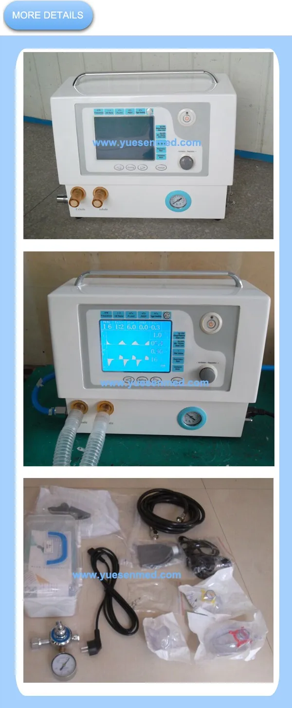 Lcd Screen Portable Mechanical Ventilator - Buy Portable Mechanical ...