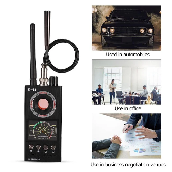 K68 Wireless Signal Detector - Anti-Candid Camera Tool