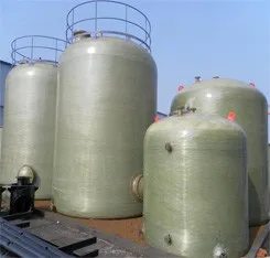 FRP Horizontal Storage Tanks for Naoh Solution - Durable & Versatile