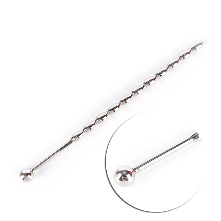 155*6 Mm Long Silver Urethral Sound For Beginner Stainless Steel Plug ...