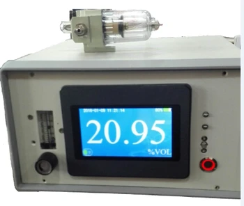 Oxygen Purity Analyzer With Gas Flow Meter And Rs485 Output For H2o2 ...