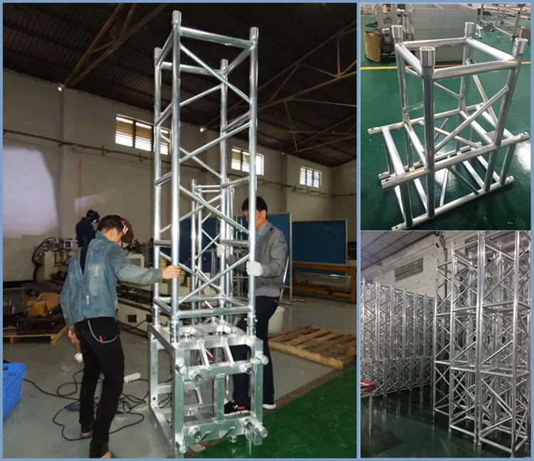 High Load Elevator Stand Aluminum Truss Stage Equipmengt Telescopic ...