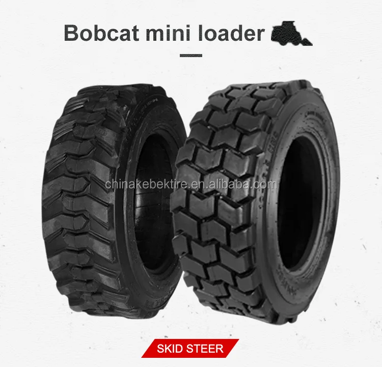 Bobcat Tyres 10 16.5 For Skid Steer Tire 12 16.5 14 17.5 15 19.5 - Buy ...