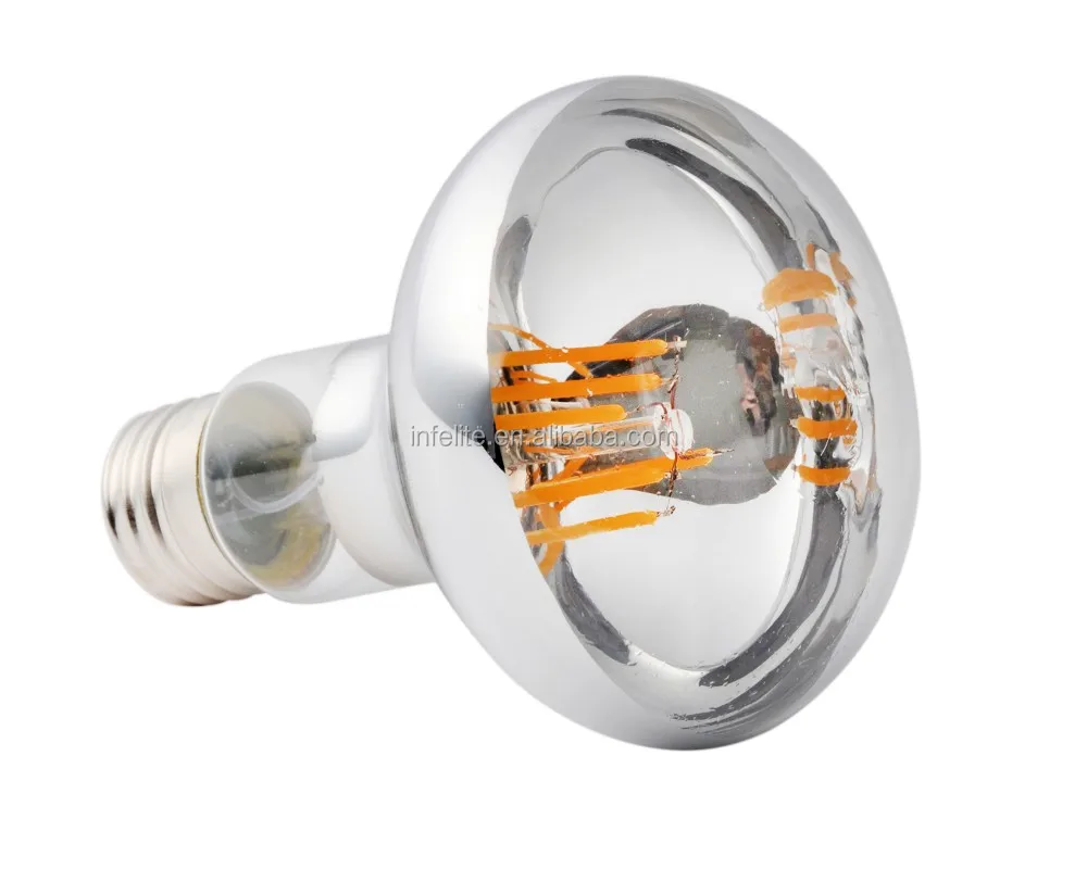 Infelite LED Filament Bulb R63 6W E27 - 50000 Hours Lifespan