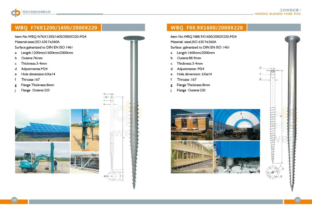 Electric Pile Driver - Efficient Screw Pile Installation