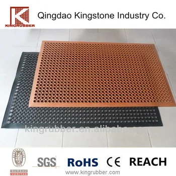 Anti Slip Oil Resistant Rubber Mesh Mat - Buy Rubber Mesh Mat,Rubber ...