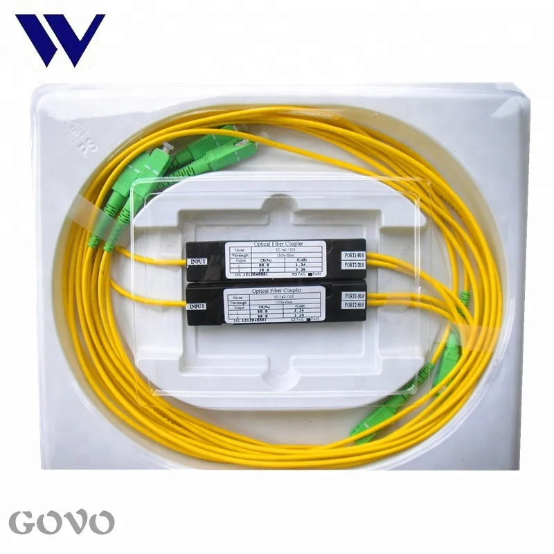 FTTH Fiber Optic Plc Splitter 1x2 1x4 1x8 1x16 1x32 FBT Splitter