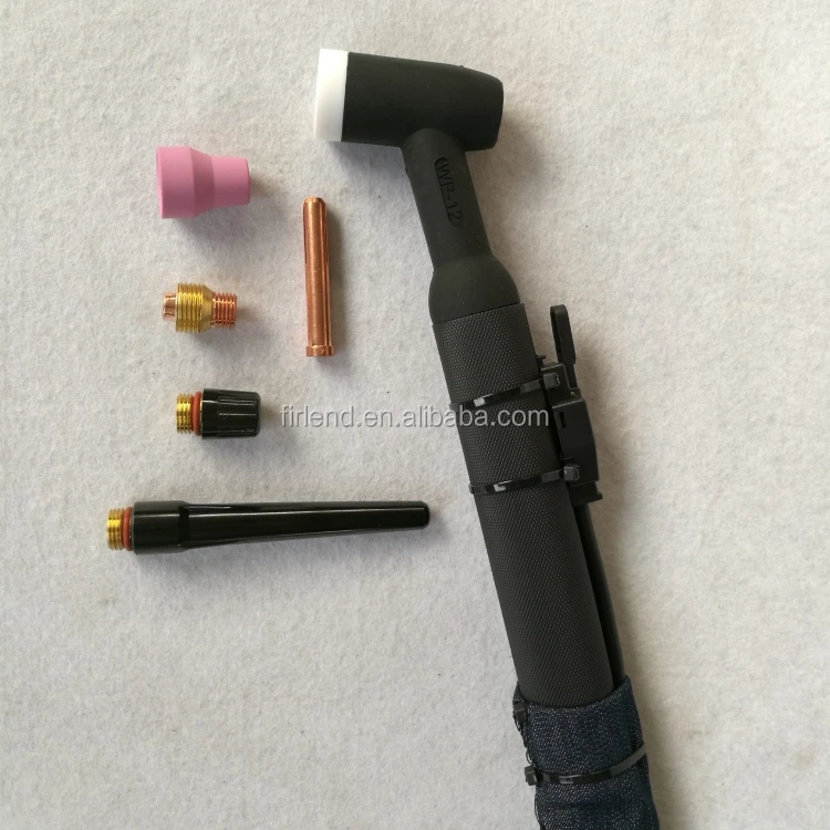 WP-12 Water Cooled TIG Welding Torch - 500A DC Capacity