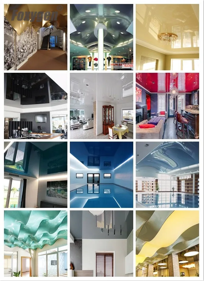 Decorative Film Mirror Effect - High Glossy Ceiling Film