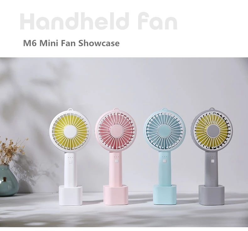 Summer USB Cooler Korea Market KC Certificated M6 Mini Portable Fan