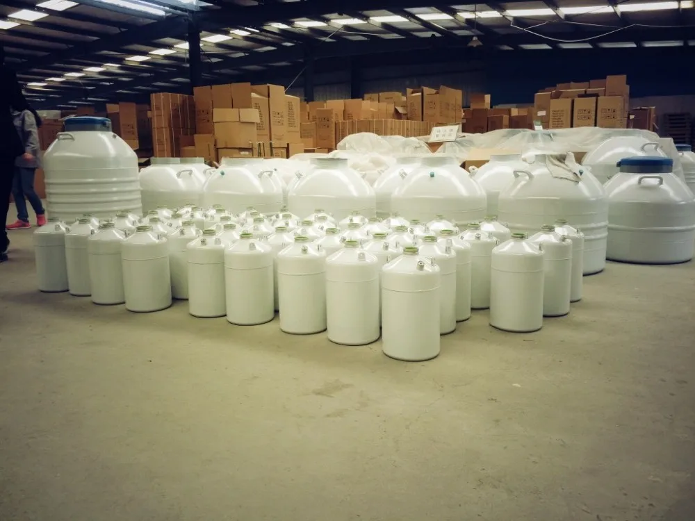 Cryogenic Liquid Nitrogen Container - Semen Storage Dry Shipper for Air ...