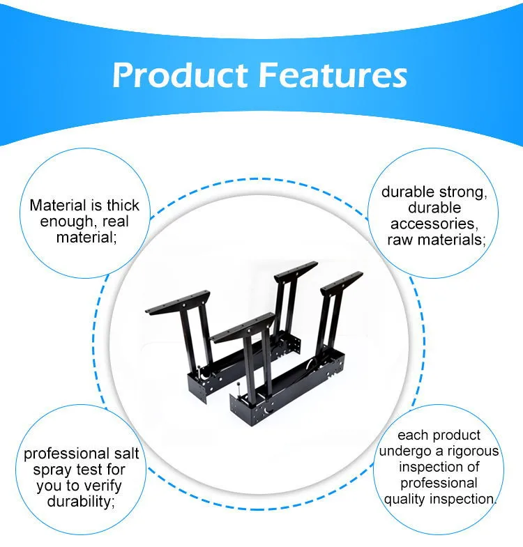 B12 Smart Furniture Hardware Extension Table Lift Mechanism And Fold ...