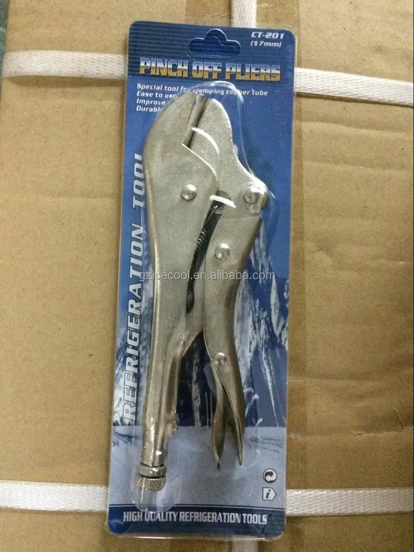 7" Pinch Off Pliers Tool Ct-201 Refrigeration Hand Tool Pinch Of Copper ...