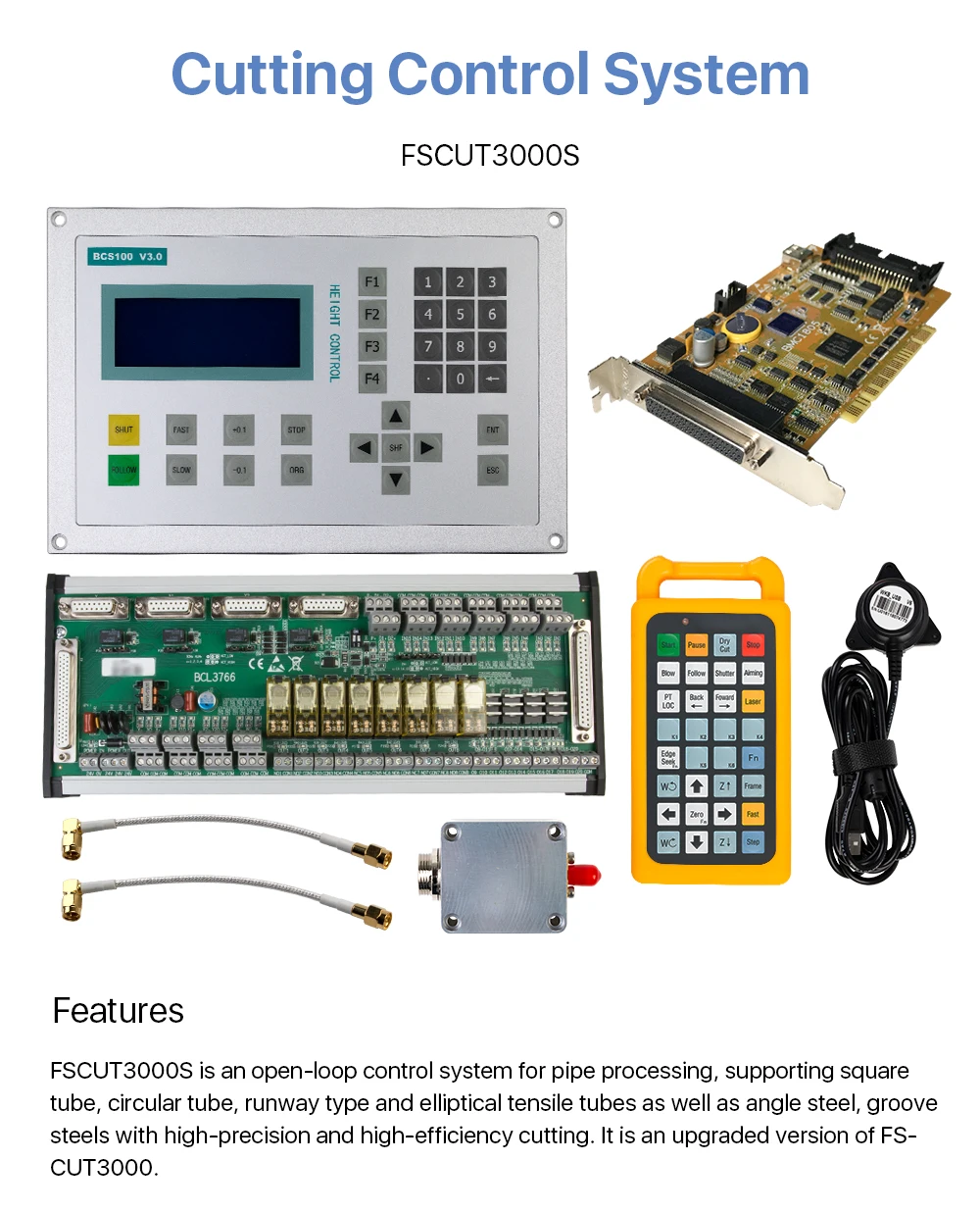 Cloudray BM110 Cypcut Friendess Laser Cutting Machine Control System ...