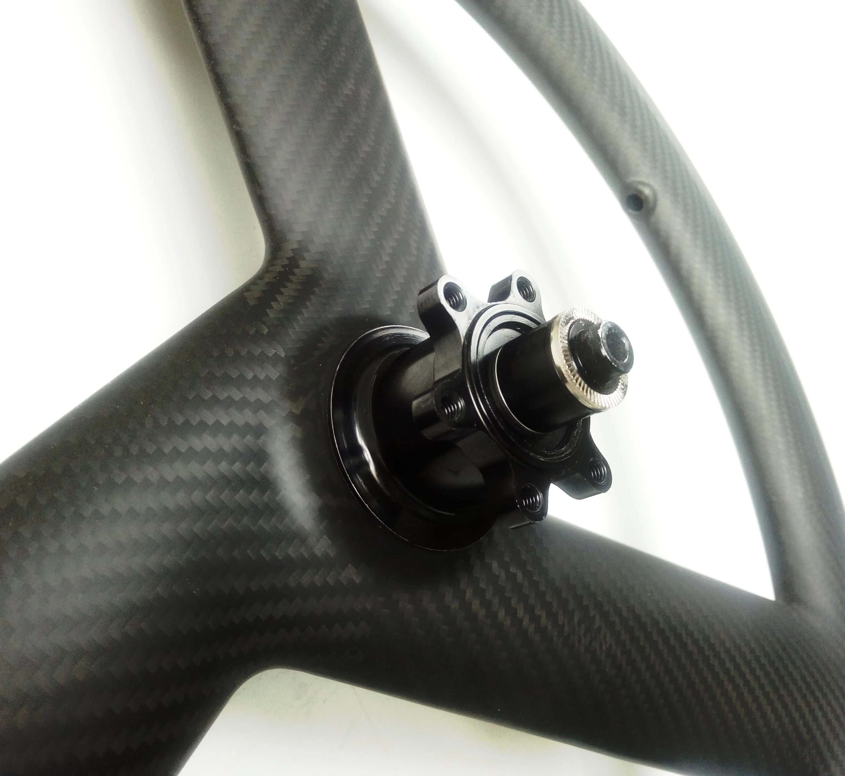 20 Inch Tri Spoke Wheels - Carbon for BMX & Folding Bikes