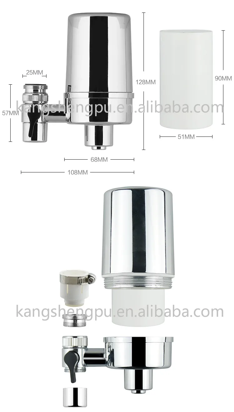 KANGSHEGNPU Tap Water Filter - Durable & Portable Solution