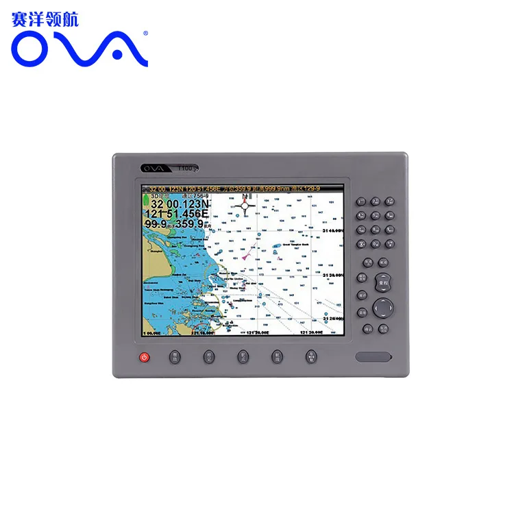 Marine Equipment - 10 Inch Chart Plotter for Boat Navigation GPS