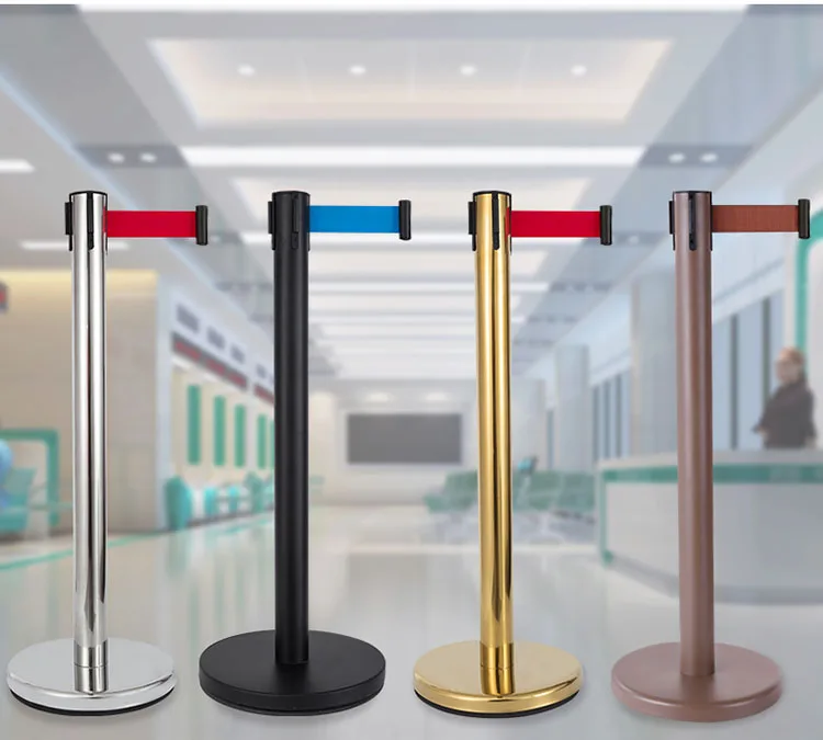 High Quality Ribbon Queue Line Cafe Barriers - Buy Ribbon Queue Line ...