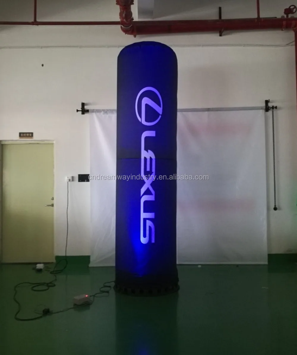 Color Changing Led Inflatable Pillar,Inflatable Column,Prism Inflatable ...