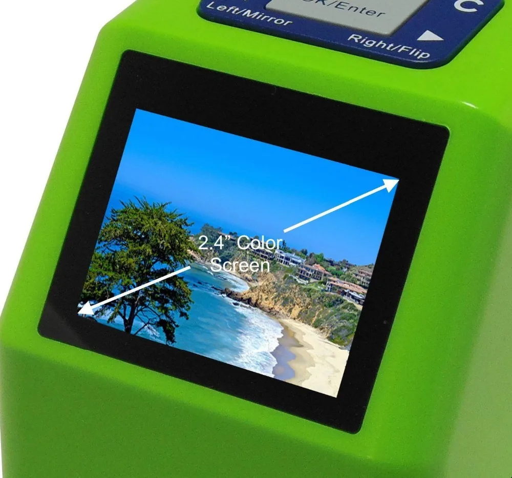 High-Resolution Film Scanner - Digital Photo & Negative Slide ...