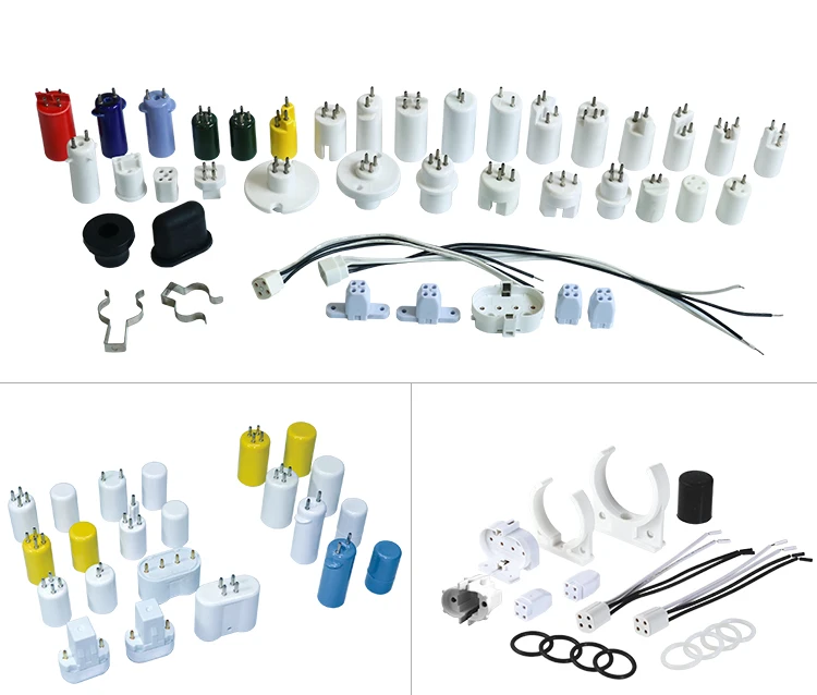 High Quality 4 Pin UV Lamp - 2G11 Socket Holder for UV Lamp