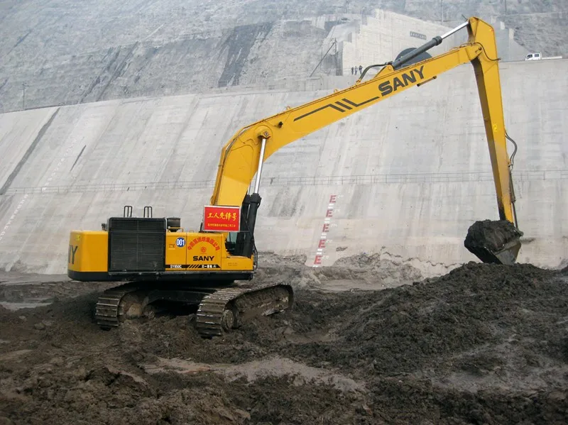 High Efficiency Sany 6 Ton New Small Excavator Sy60 Sany Excavator ...