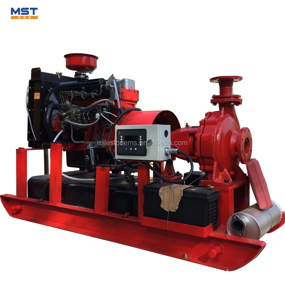 Driven Diesel Engine Fire Pump - Buy Diesel Engine Fire Pump,Emergency Fire Pump,Water Pump ...