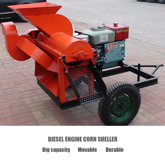 Grains Thresher - Efficient Corn Maize Threshing Machine