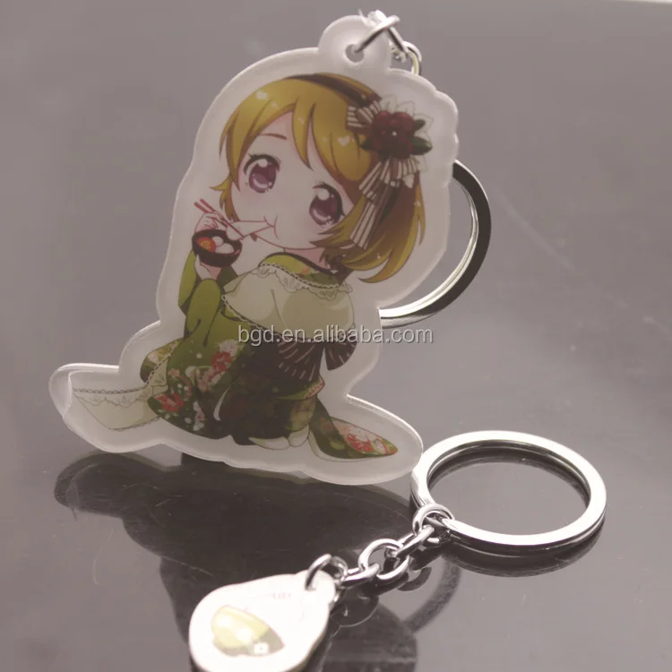 Custom Printed Acrylic Charms Vograce Acrylic Charm Hologram Keychain ...