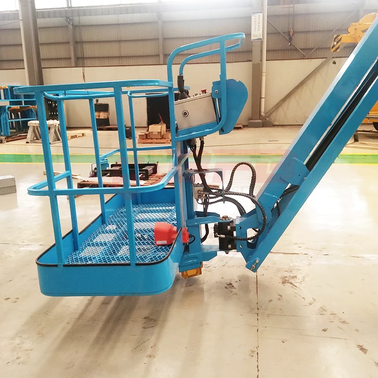 Car Mounted Mobile Mini Light Boom Lifts /articulated Folding Arm ...