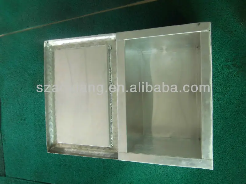 Oem Aluminum Diamond Plate Ice Cooler Box,From Top Oem Ice Cooler Box ...