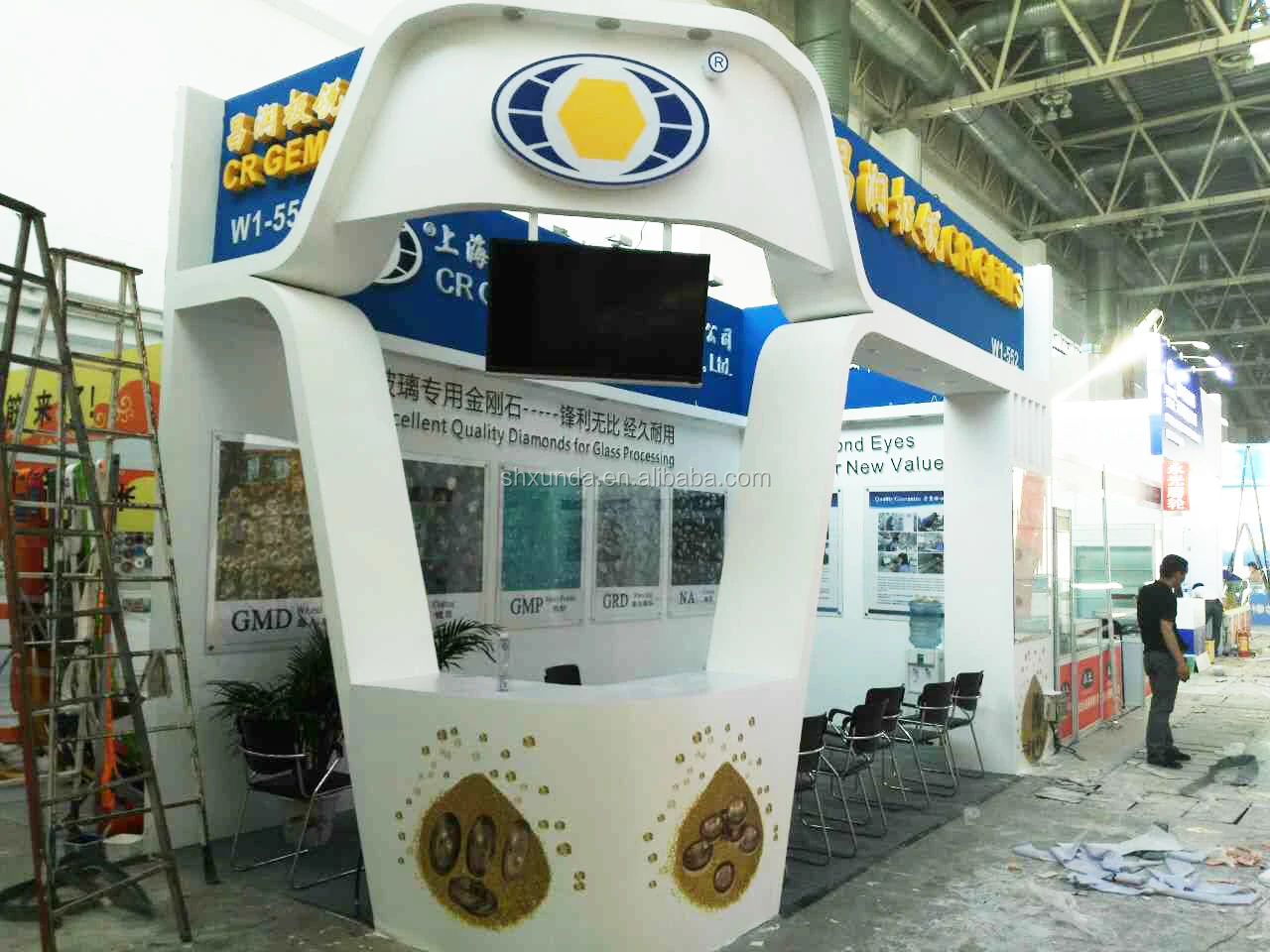 Electronic Show /2018icchina Booth Exhibition Design Trade Show Booth ...