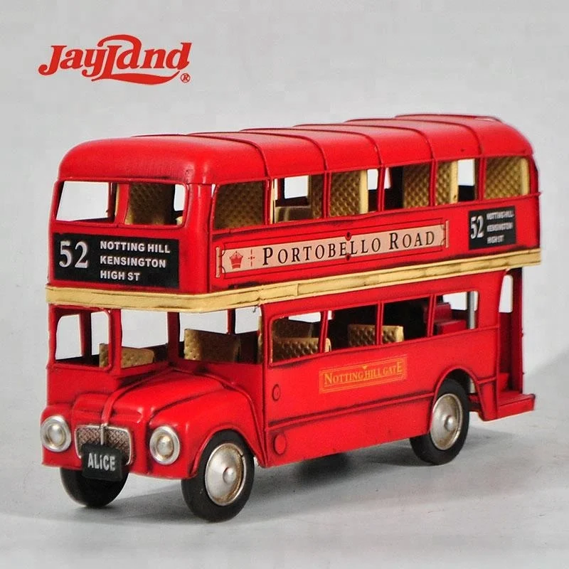 Car Model Metal Bus Model London Bus Model Home Decor - Buy Double ...