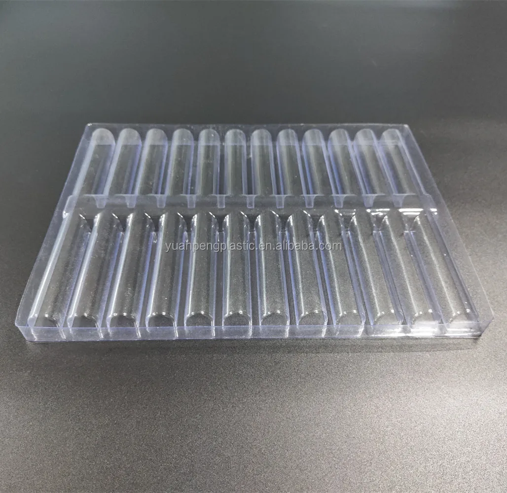 Vacuum Formed Plastic Pen Tray For Crayon,Clear Pvc Pet Ps Blister ...