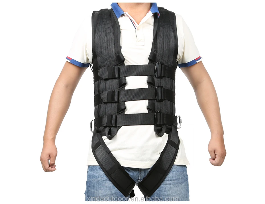 XINDA Full Body Safety Harness for Adults & Children - Adjustable Fall ...
