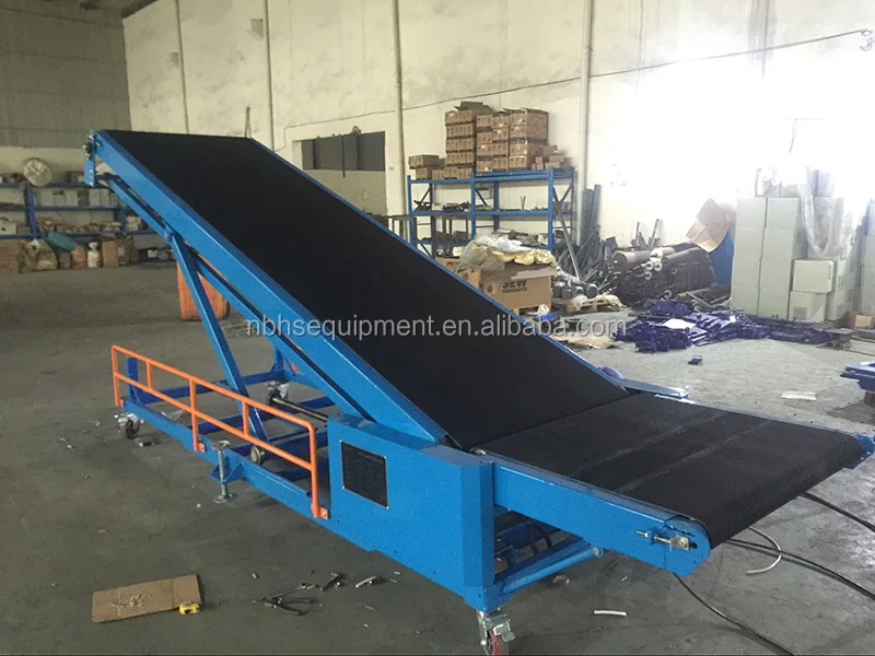 Loading/offloading Inclined Belt Conveyor - Buy Inclined Belt Conveyor ...
