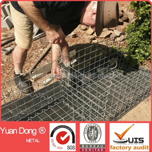 Stronger Stone Filled Welded Wire Mesh Fence Panel - Buy Stone Filled ...