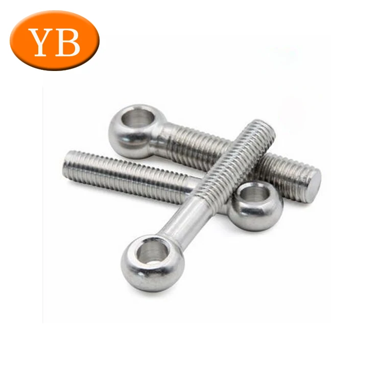 Heavy Duty Eyebolts Nut Fastener 75mm Screw Eye Bolts Large Eye Bolt ...