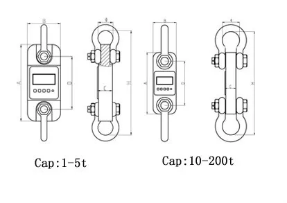 Wireless Dyna-link 1t 2t 3t 5t 10t 20t 50t 100t 200t Dynamometer Prices ...