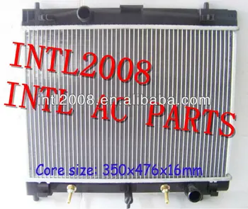 Aluminum Radiator 16400-21270 1640021270 Auto Radiator For Toyota Yaris ...