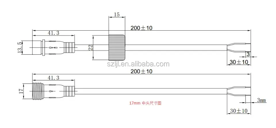 AWM 2464 22AWG 0.3mm2 Wire Connector - Waterproof & Reliable