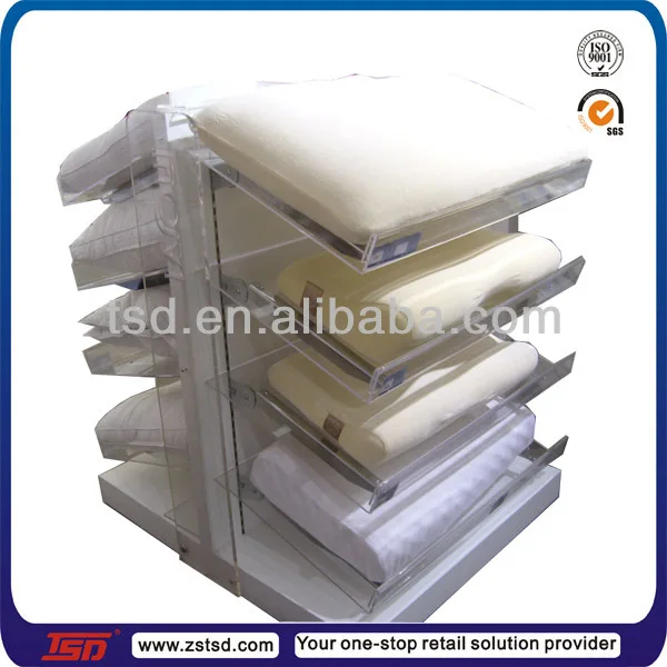Factory Custom Pillow Display Racks for Retail Store,travel Pillow ...