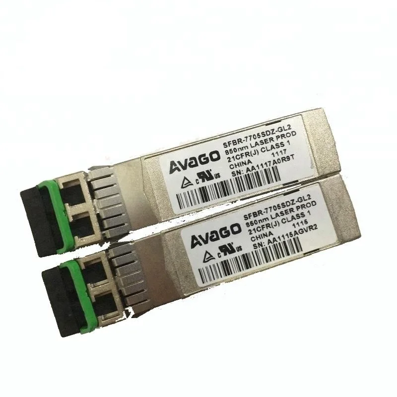 Avago Original Sfbr-7705sdz-gl2 10g Sfp Sr Multi Mode Dual Fiber 850nm ...