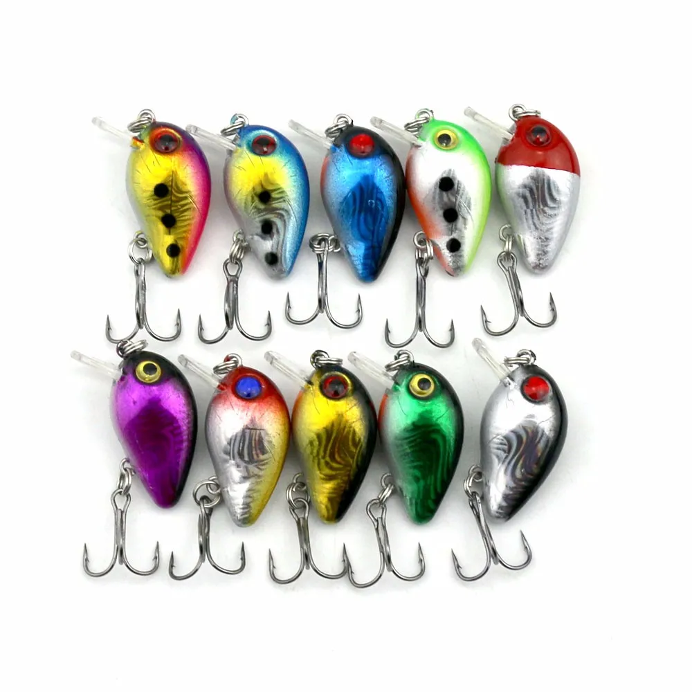 Mini Crankbait Floating Rattles Crank Hard Lure 3cm 1.5g Pesca Fishing Lures Made In China - Buy ...